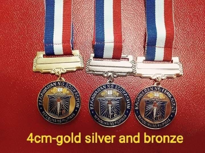 WE RUSH Cheapest manufacturer Kagawaran medals Book and Torch DEPED ...