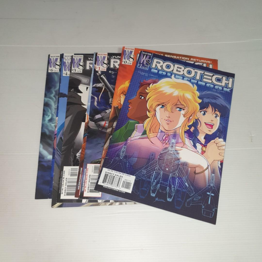Wildstorm robotech issue #1 to 6 scrape book comic, Hobbies & Toys ...
