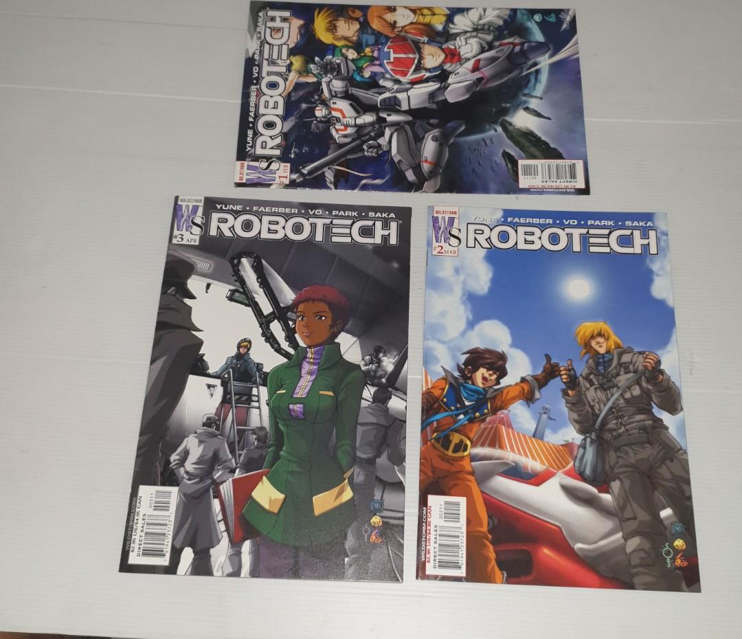 Wildstorm robotech issue #1 to 6 scrape book comic, Hobbies & Toys ...