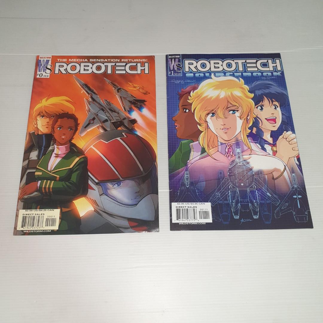 Wildstorm robotech issue #1 to 6 scrape book comic, Hobbies & Toys ...