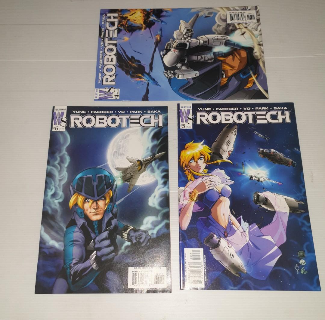 Wildstorm robotech issue #1 to 6 scrape book comic, Hobbies & Toys, Books & Magazines, Fiction ...