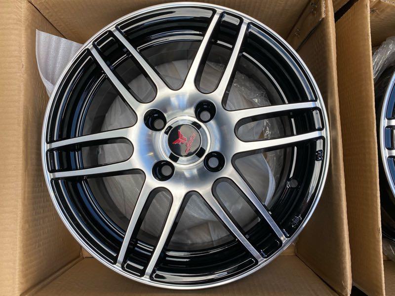 14" Fast & Furious A14004 Mags 4Holes pcd 100 bnew, Car Parts ...