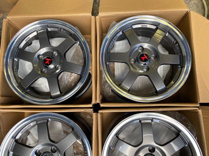 15" Fast & Furious A15050 4Holes pcd 100 Gunmetal mags, Car Parts ...