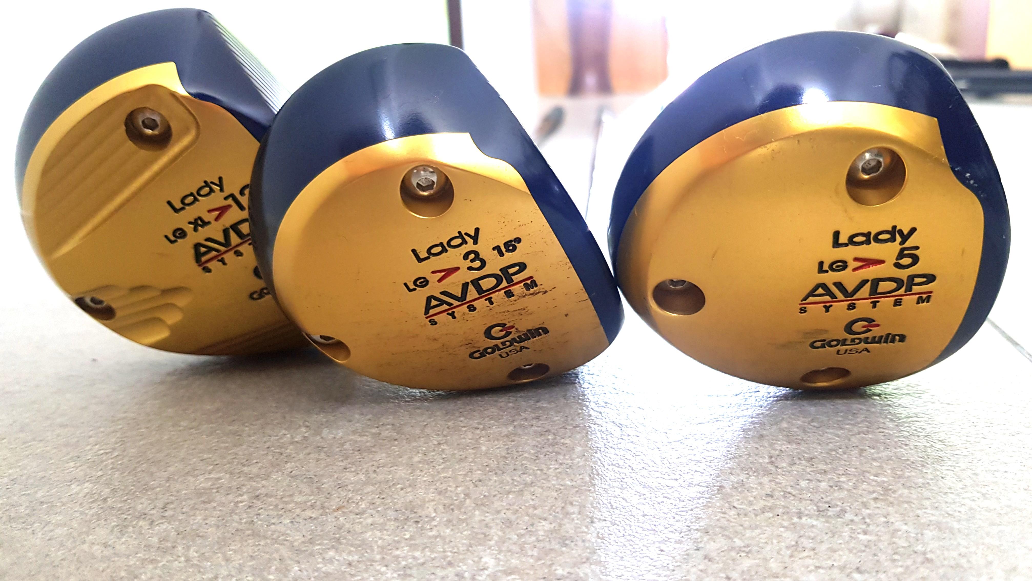 Set of 3 Goldwin ADVP System Golf Drivers for $79?, Sports Equipment ...