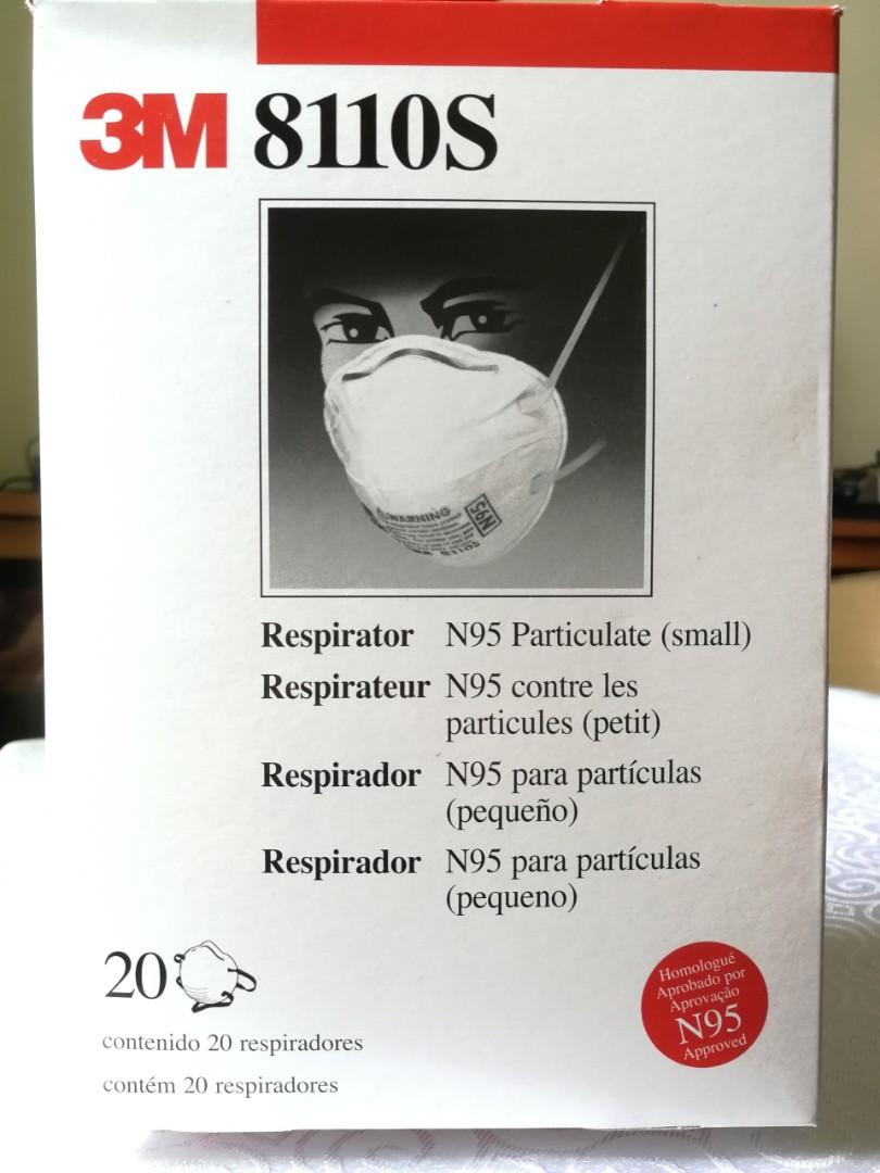 3M N95 8110S mask, Everything Else on Carousell