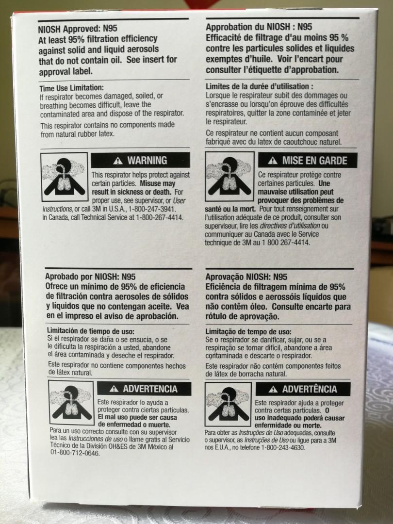 3M N95 8110S mask, Everything Else on Carousell