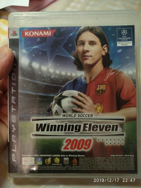 (85% New) PS3 Winning Eleven 2009 #美斯 Messi, 電子遊戲, 遊戲機配件, 遊戲週邊商品 ...