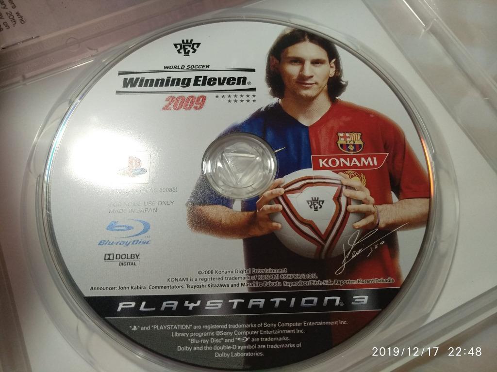 (85% New) PS3 Winning Eleven 2009 #美斯 Messi, 電子遊戲, 遊戲機配件, 遊戲週邊商品 ...