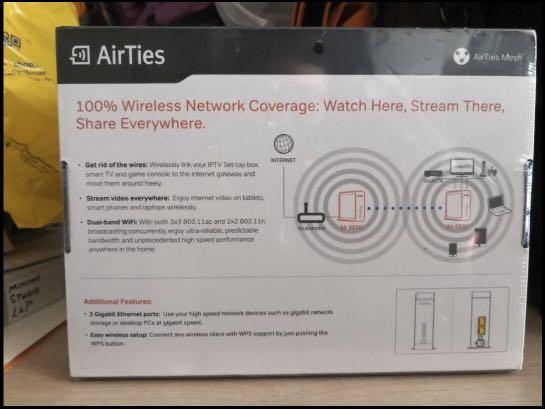 Airties WIFI mesh 4920, Computers & Tech, Parts & Accessories ...