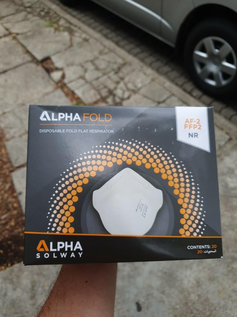 Alpha Fold Mask Similar to N95, Everything Else on Carousell