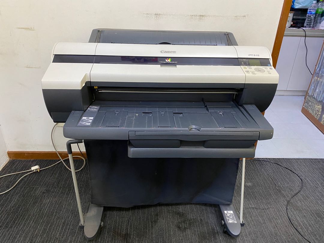 Canon ipf610 color plotter, Computers & Tech, Printers, Scanners ...