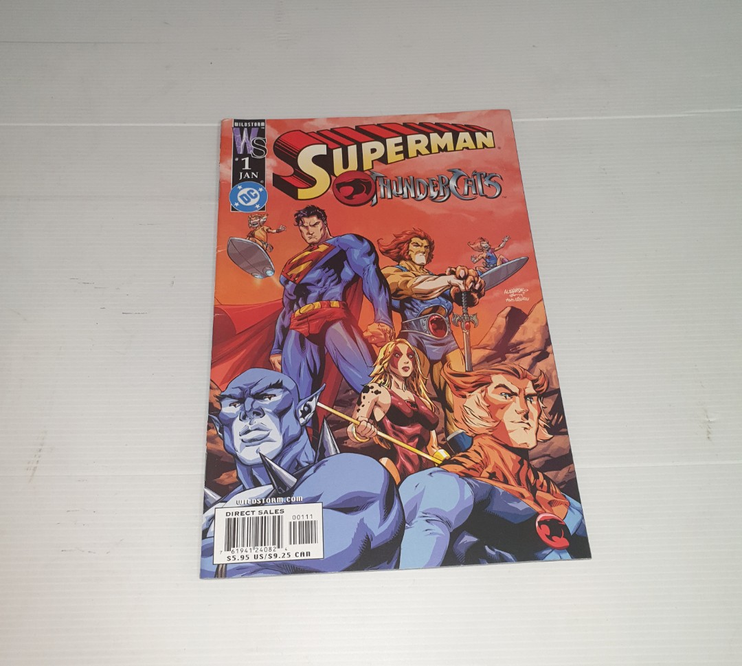 DC wildstorm superman thundercats comic, Hobbies & Toys, Books ...