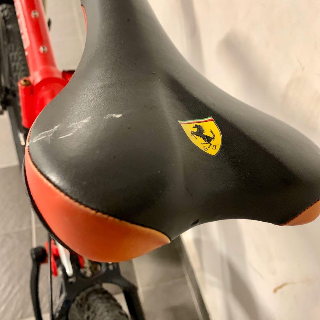 Genuine Ferrari Foldable Bicycle, Sports Equipment, Bicycles & Parts ...