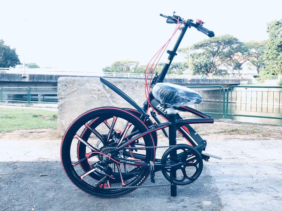 HITO X6 foldable bicycle, Sports Equipment, Bicycles & Parts, Bicycles ...