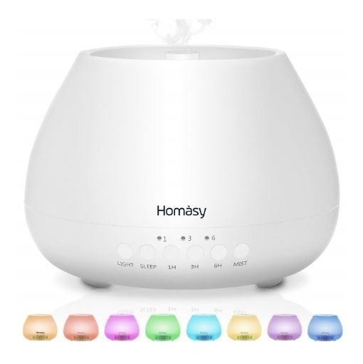 Homasy 500ml Essential Oil Diffusers for Aromatherapy, Large Capacity ...