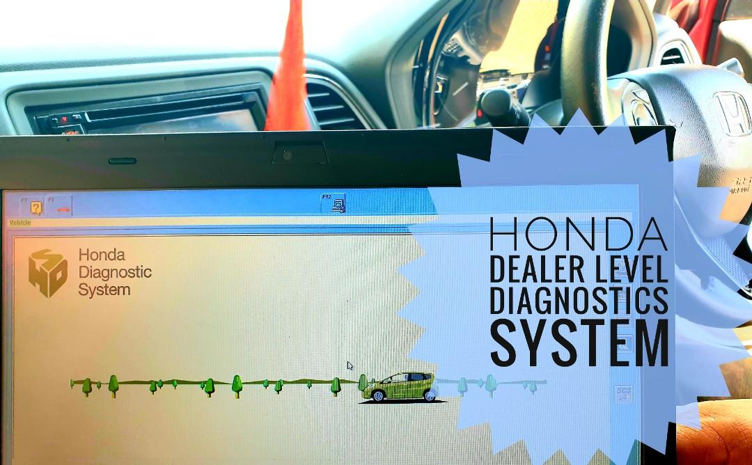 Honda : Diagnostics Scan using HDS software, Car Accessories ...