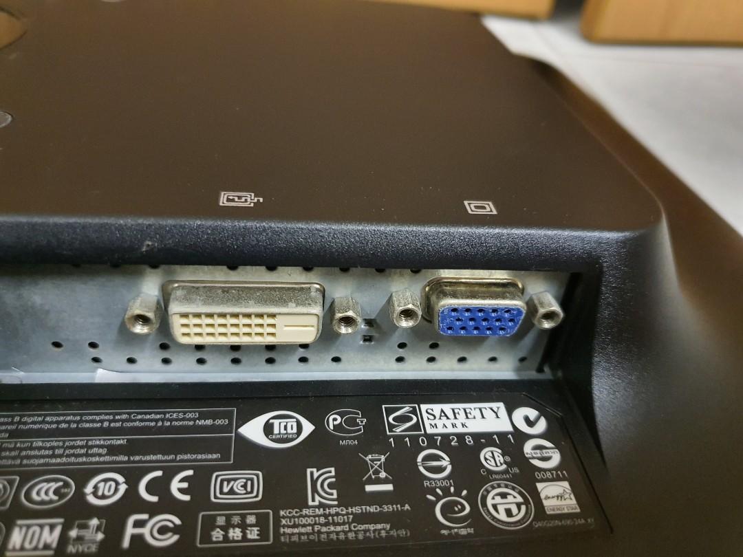 HP Compaq LE2002X Monitor, Computers & Tech, Parts & Accessories ...