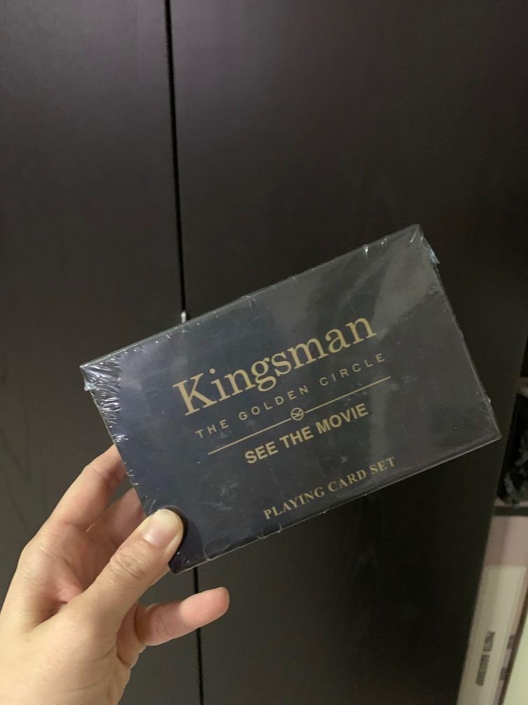 Kingsmen The Golden Circle Playing Cards, Hobbies & Toys, Toys & Games ...