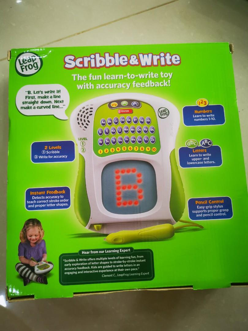 Leapfrog scribble and write, Hobbies & Toys, Books & Magazines ...