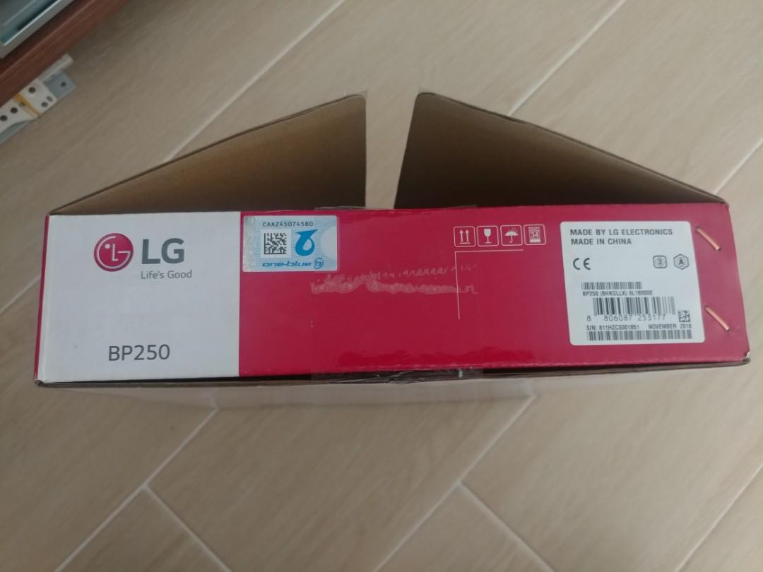 LG BP250 Blue Ray/DVD 機 player, 家庭電器, 電視 & 其他娛樂, 藍光及播放器 - Carousell