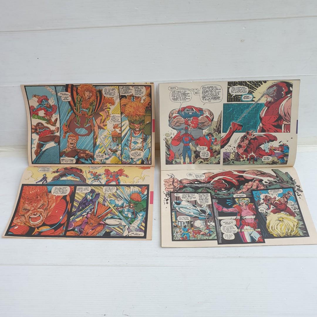 Marvel comic x force issue #4 spiderman #16 2 part series, Hobbies ...