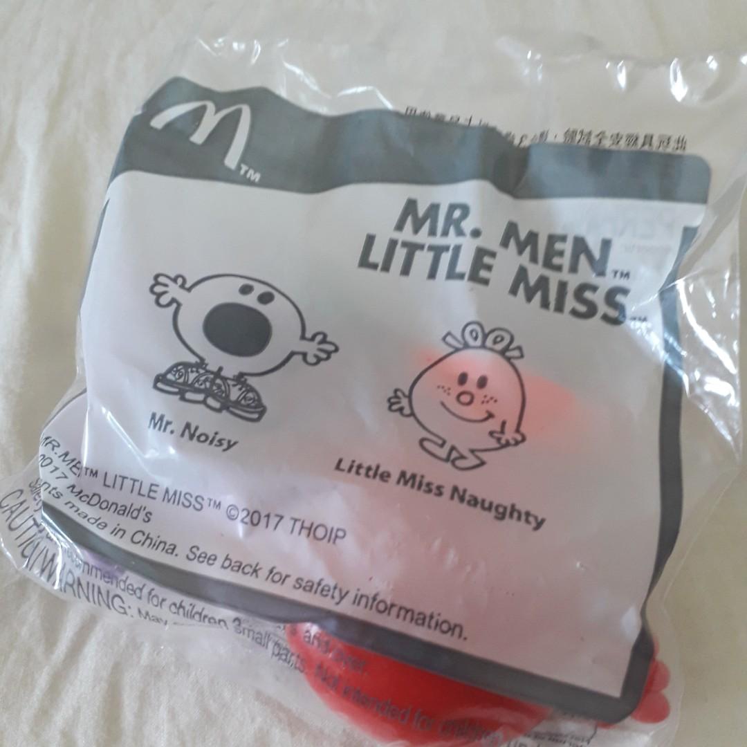 McDonald's Mr Men and Little Miss Happy Meal Toy, Hobbies & Toys ...