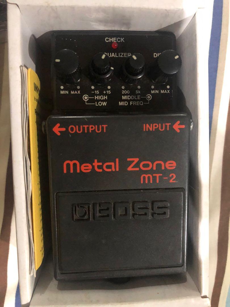 Metal zone effect mt-2, Hobbies & Toys, Music & Media, Music ...