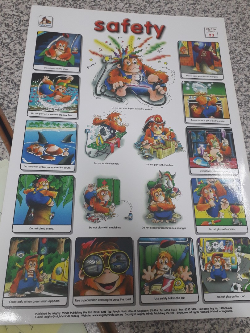 Mighty Minds Edu Flip Chart, Hobbies & Toys, Books & Magazines ...