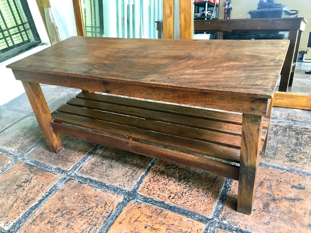 NARRA WOOD (Rosewood) CENTER TABLE, Furniture & Home Living, Furniture ...
