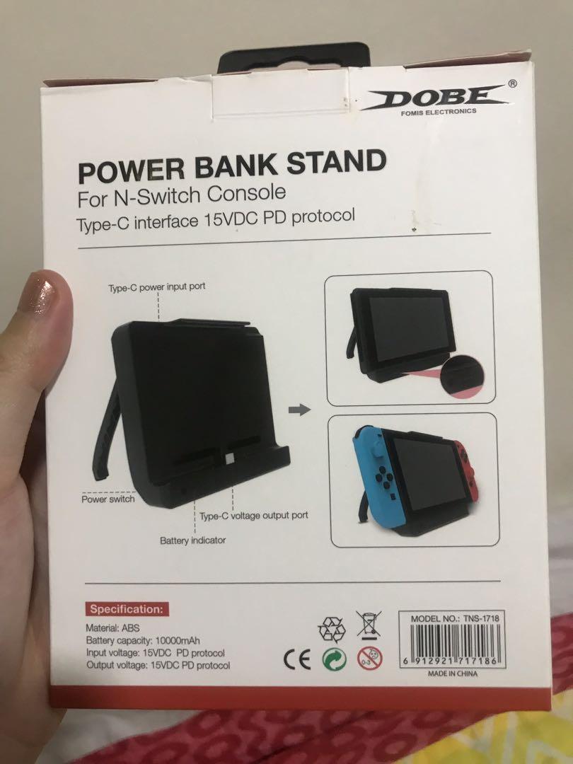 NINTENDO switch power bank 10000mah, Computers & Tech, Parts ...