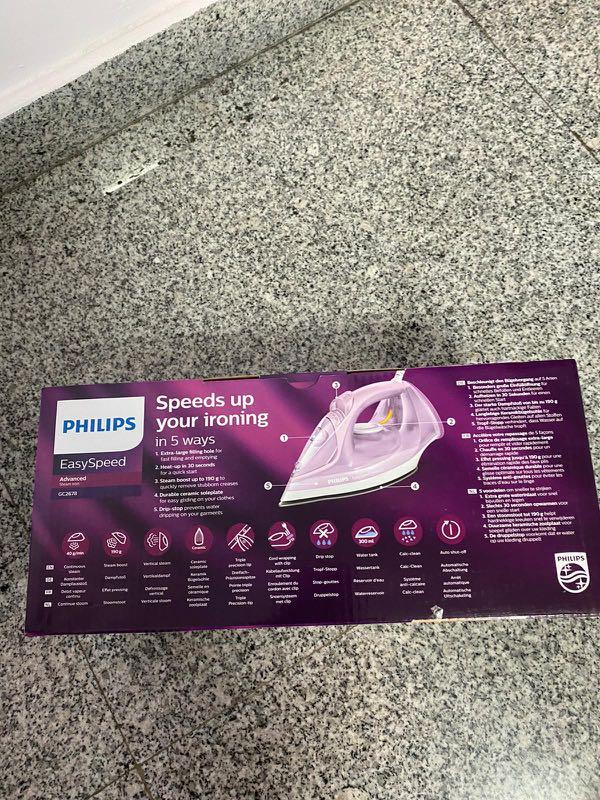 Philips Steam Iron, TV & Home Appliances, Irons & Steamers on Carousell