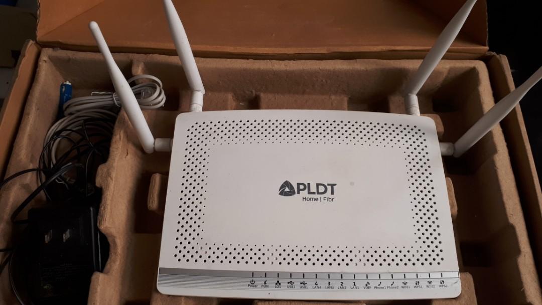 PLDT Wifi Modem (Fibre), Computers & Tech, Parts & Accessories ...