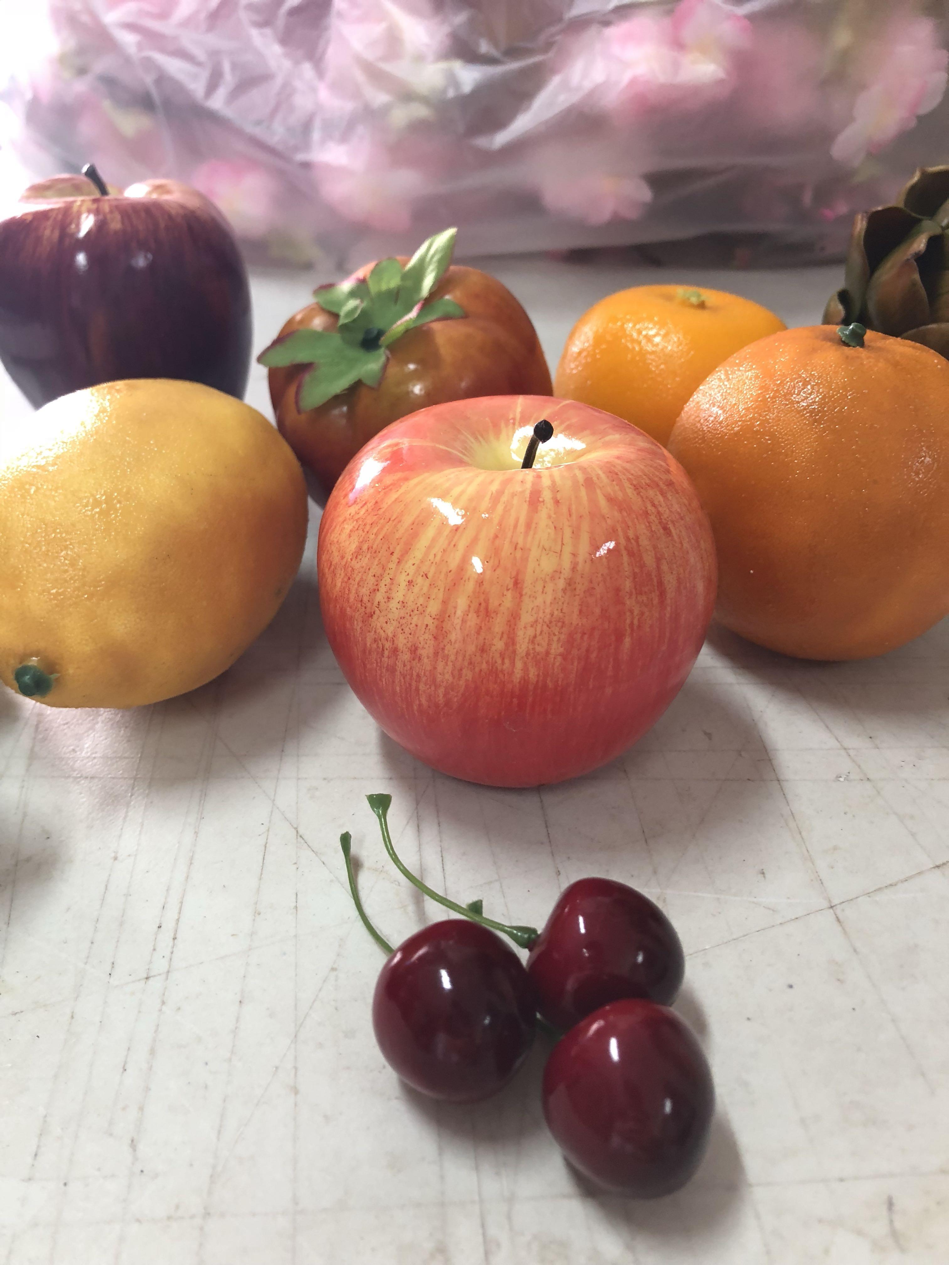 Realistic artificial fake fruits , Furniture & Home Living, Home Decor ...