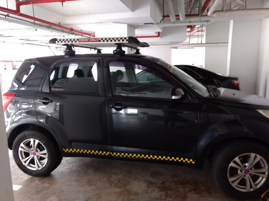 Rush Terios Thule Roof Rack Bars Basket Tray, Car Accessories ...