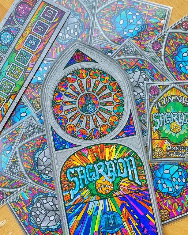 Sagrada Board Game, Hobbies & Toys, Toys & Games on Carousell