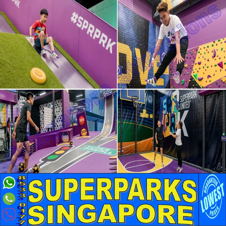 SINGAPORE: SUPERPARKS SINGAPORE [OPEN DATED/E-TICKET], Tickets ...