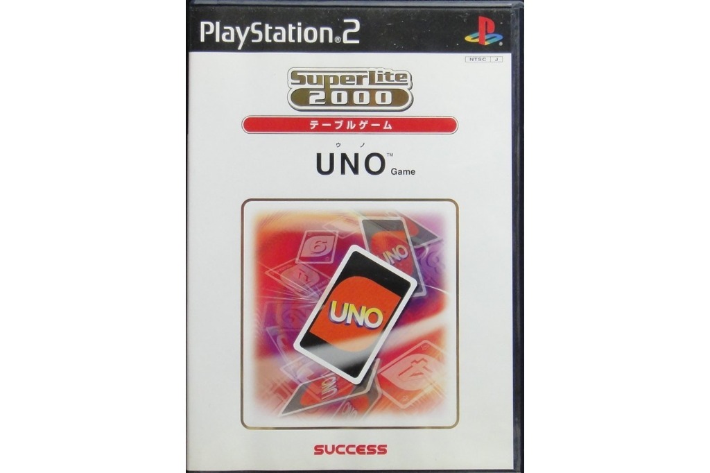 SONY PS2 SUPERLITE 2000 TABLE GAME SUCCESS UNO GAME 遊戲 日版 SLPM62471 (BUY-00358), 興趣及遊戲, 玩具 & 遊戲類 ...