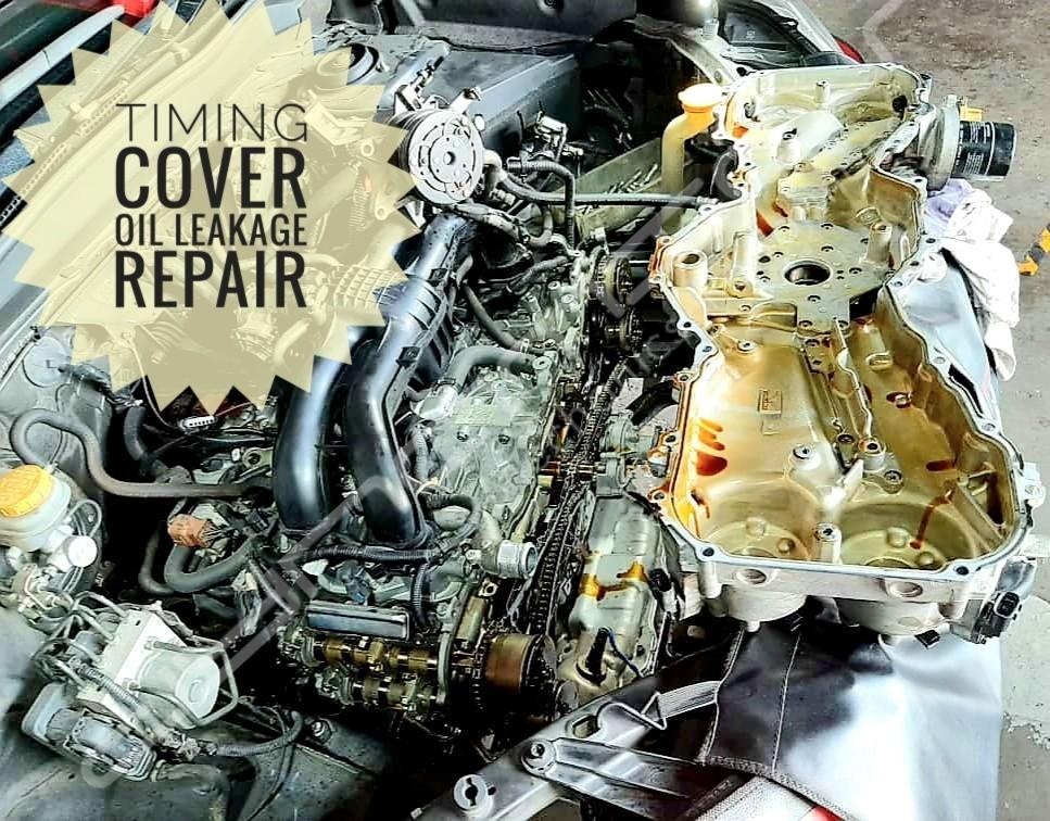 Subaru : Engine Valve Cover (1st & 2nd layer) & Timing Cover Oil ...