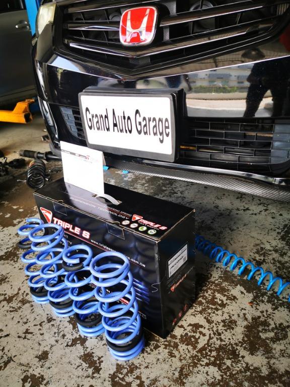 Triple S Lowering Spring for Honda Accord CU2, Car Accessories ...