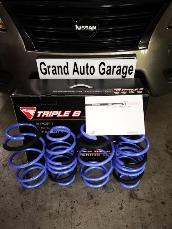 Triple S Lowering Spring for Nissan Sylphy, Car Accessories ...