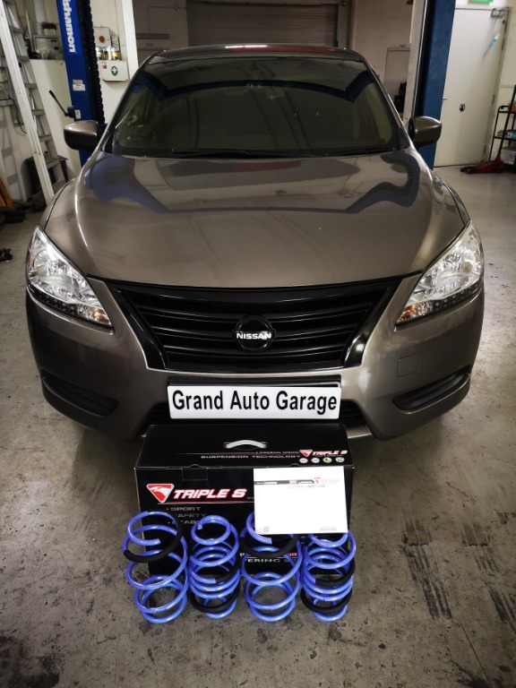 Triple S Lowering Spring for Nissan Sylphy, Car Accessories ...