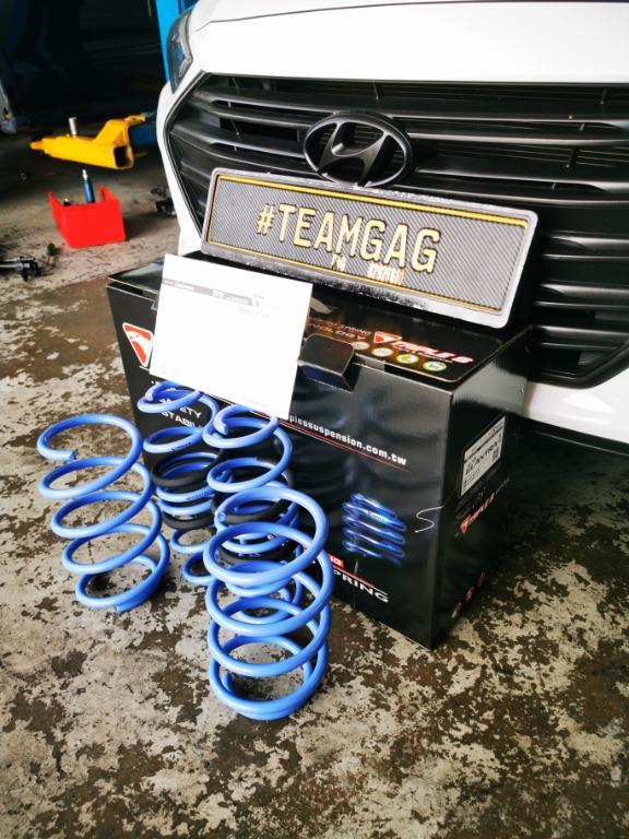 Triple S Lowering Springs for Hyundai Elantra AD, Car Accessories ...