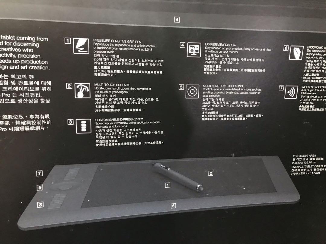 Wacom Intuos Pro Medium, Computers & Tech, Parts & Accessories, Other ...