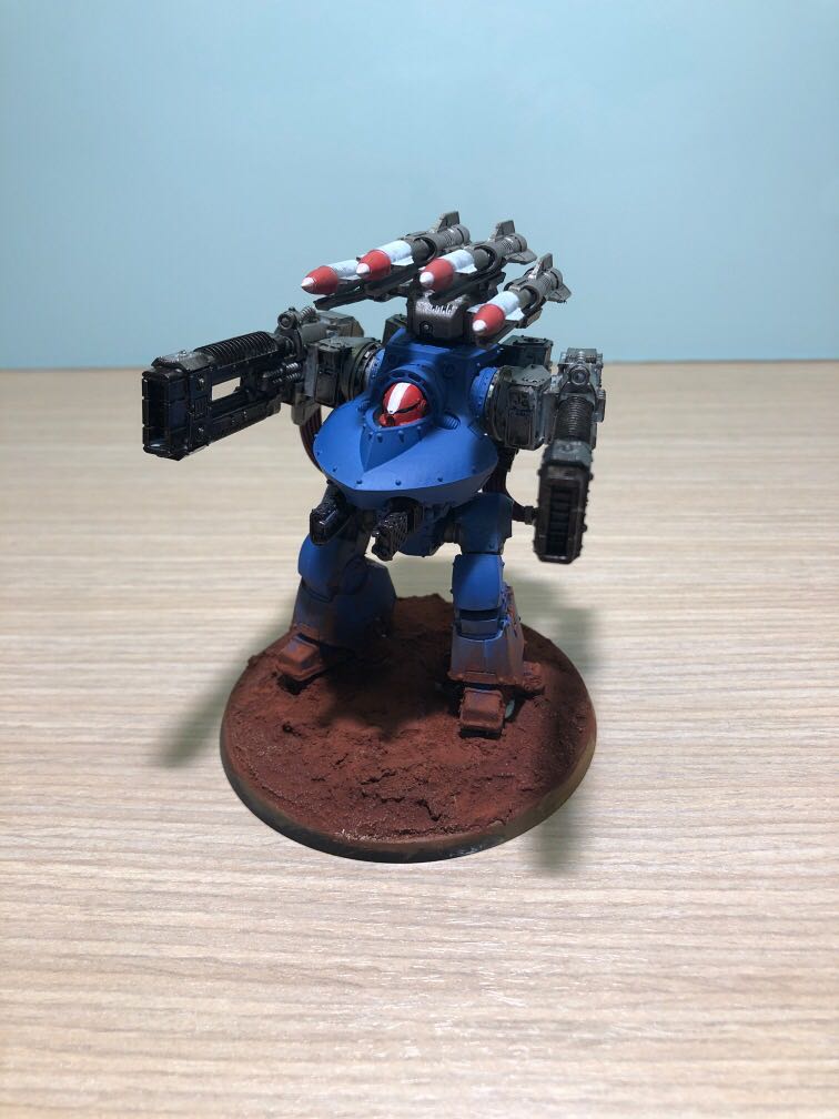 Warhammer Deredeo Pattern Dreadnought with Boreas Air Defence Missiles ...
