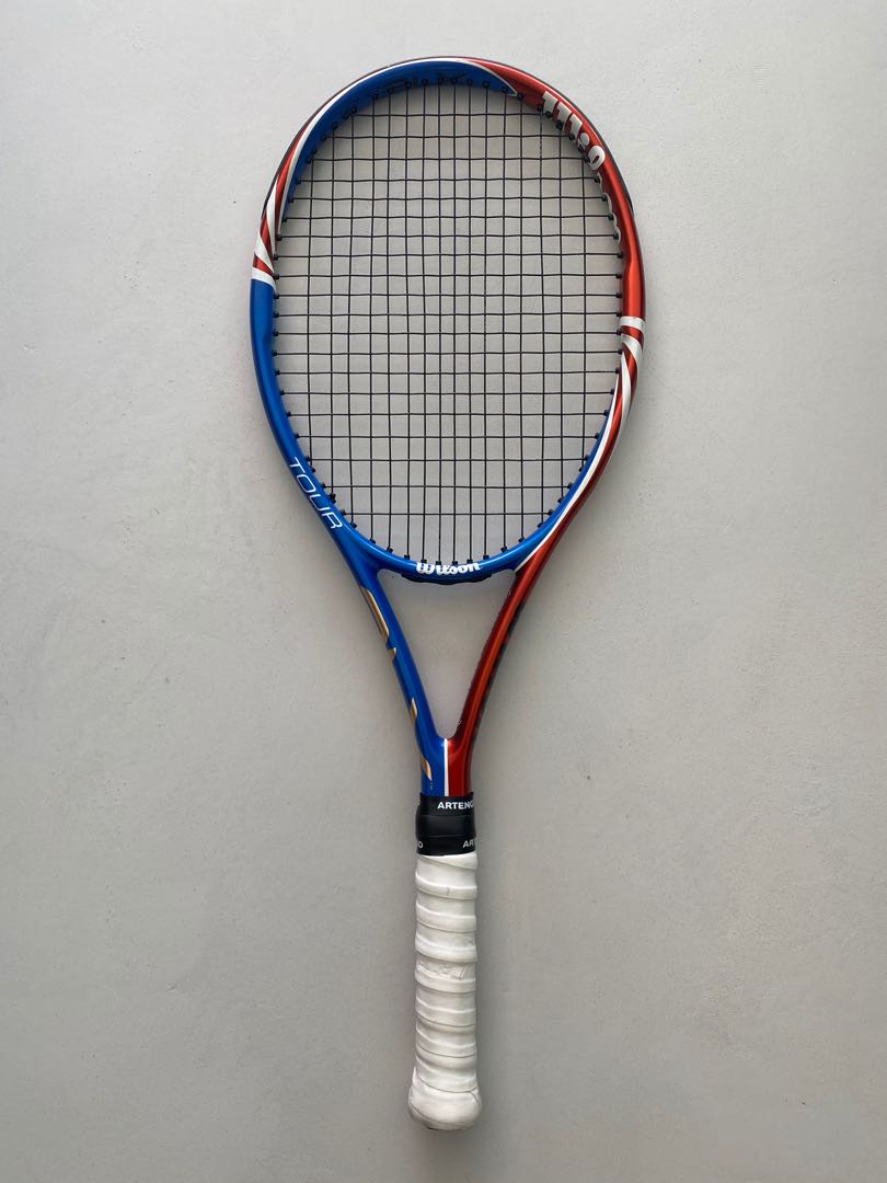Wilson Tennis Racket, Sports Equipment, Sports & Games, Racket & Ball ...