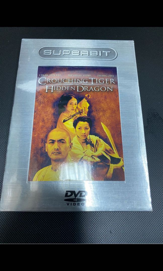 周潤發 系列 臥虎藏龍 Superbit Version DVD 高畫質 國語發聲 中英文字幕 絕版全新未開封 楊紫瓊 周潤發 鄭佩佩 張震 章子怡 李安執導, 興趣及遊戲, 音樂、樂器 ...