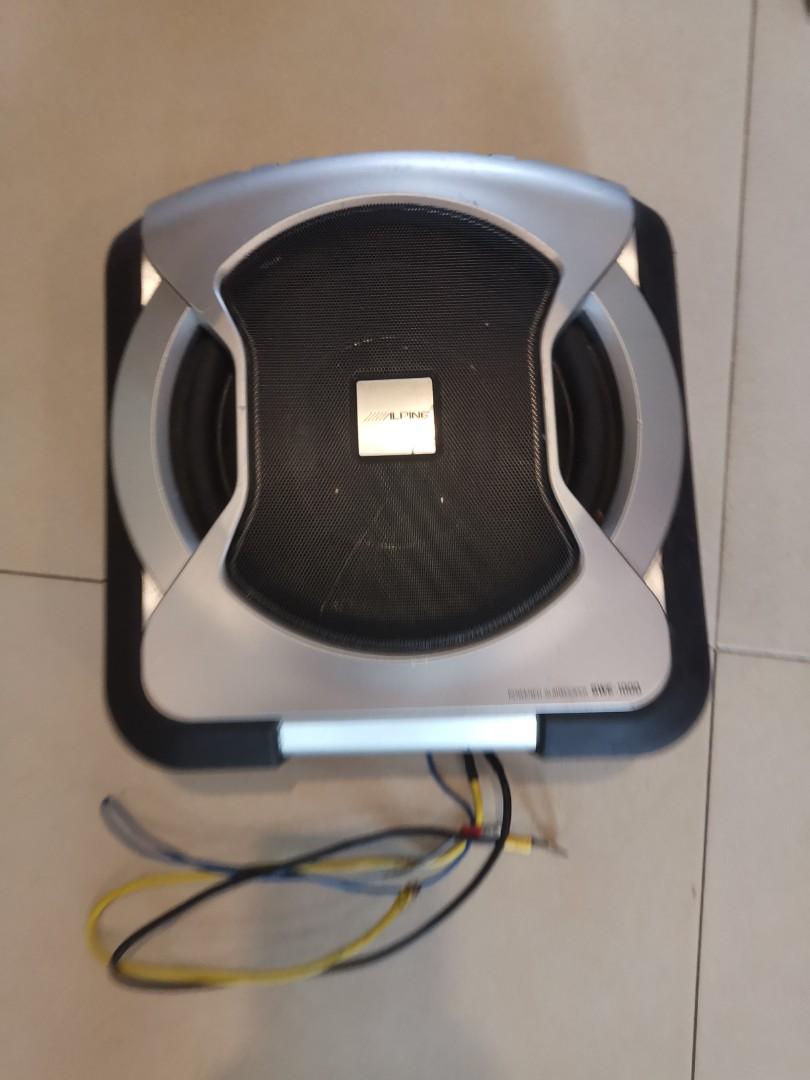 Alpine Powered Subwoofer, Car Accessories, Accessories on Carousell