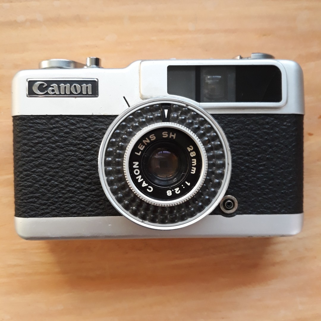 Canon Demi EE28 half frame film camera, Photography, Cameras on Carousell