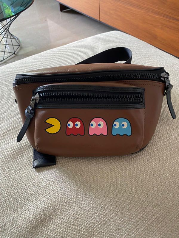 Coach Pac-Man Belt Bag, Men's Fashion, Bags, Belt bags, Clutches and ...