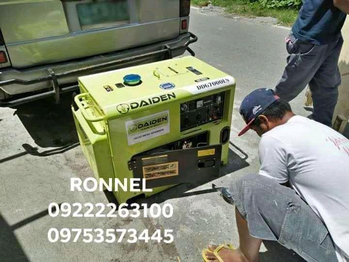 DAIDEN Japan 6kva Diesel Silent Generator Set - AVR installed, ATS ...